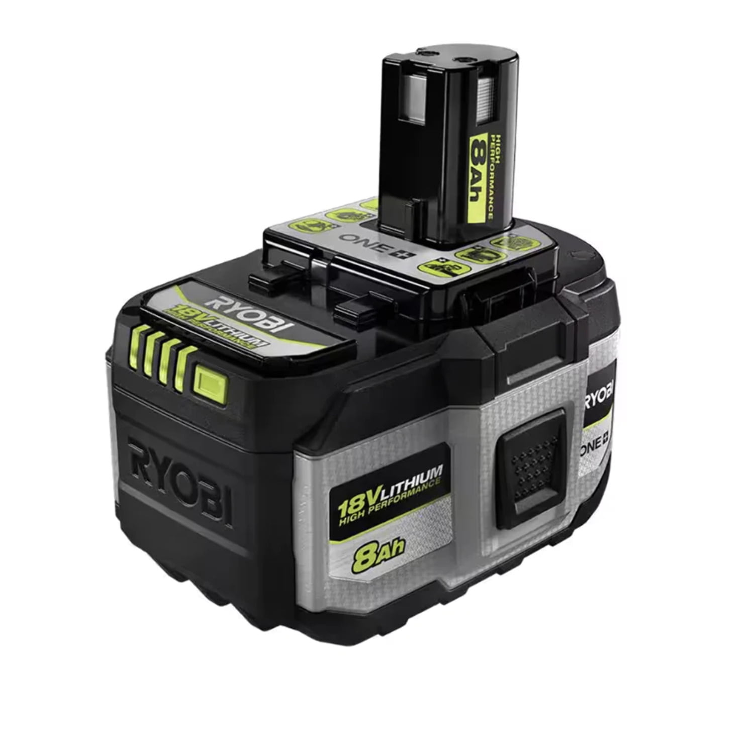 RYOBI ONE+ 18V 8.0 Ah Lithium-Ion HIGH PERFORMANCE Battery (PBP1008) - Walmart.com