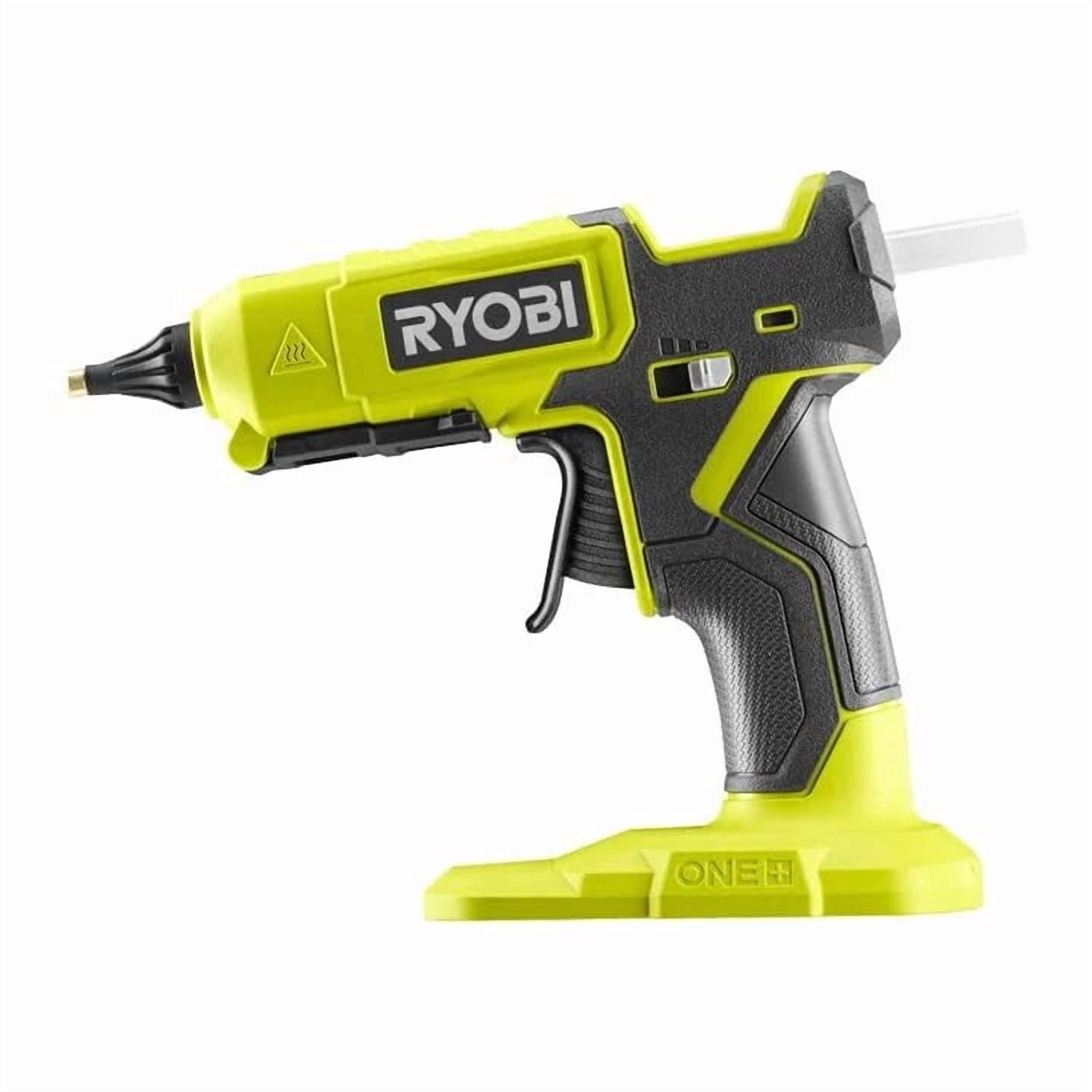 RYOBI ONE+ 18V Cordless Dual Temperature Glue Gun (Tool Only) with Tips ...