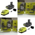 RYOBI ONE+ 18V Power Tools: Rechargeable Lithium-Ion 2.0 Ah Compact ...