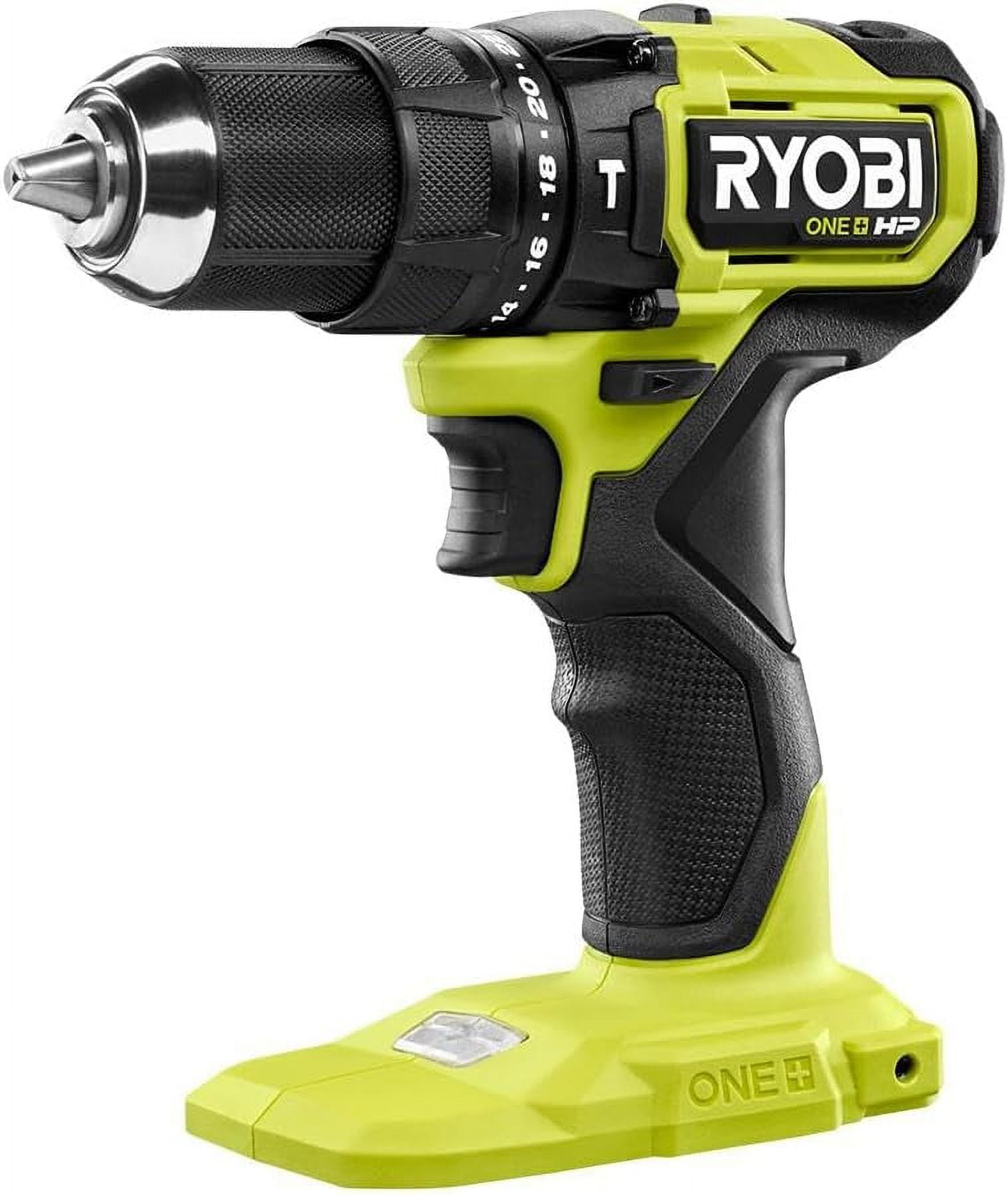 RYOBI ONE+ HP 18V Brushless Cordless Compact PSBHM01B 1/2 in. Hammer ...