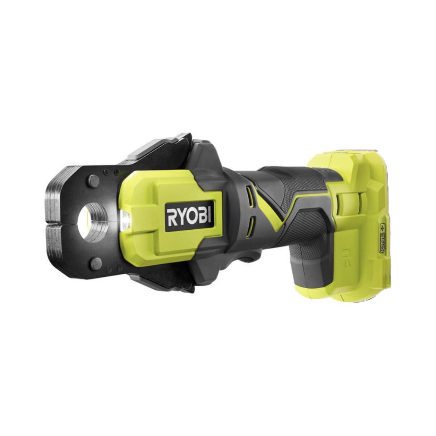 RYOBI 18-Volt ONE+ PEX Crimp Ring Press Tool, 5 Sec Crimp, Includes ...