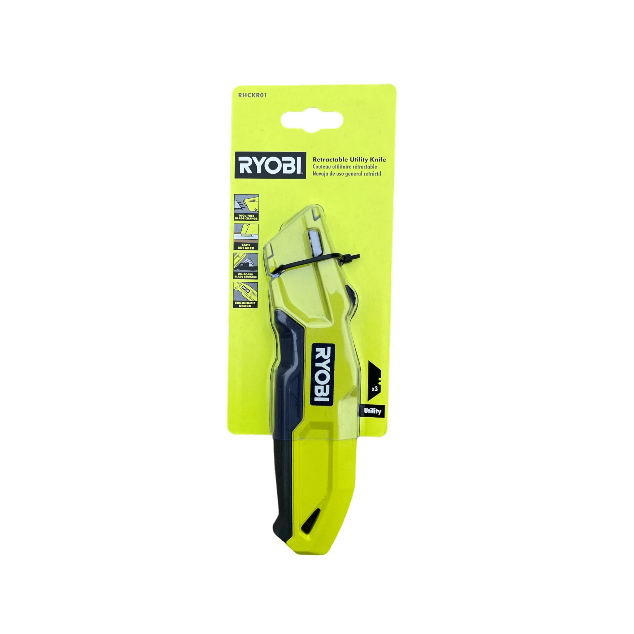 RYOBI Retractable Utility Knife - Walmart.com
