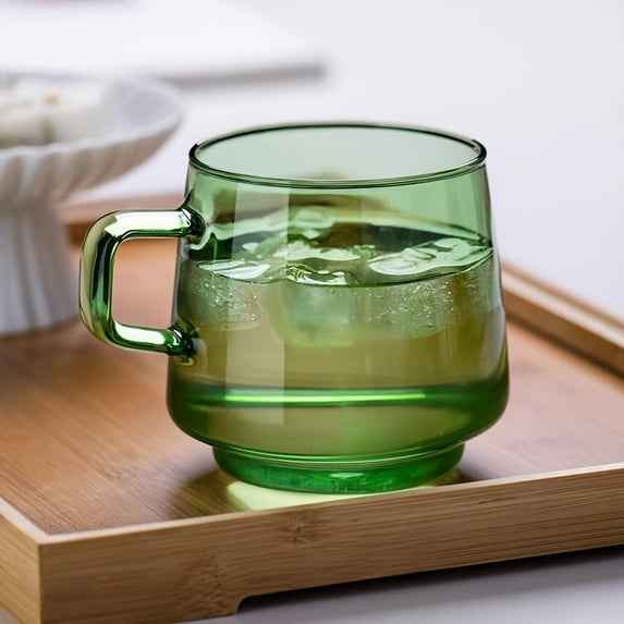 RYPFOEWBN ins light luxury style high borosilicate glass coffee cup ...