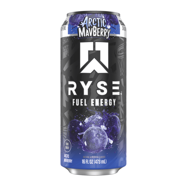 RYSE Fuel Energy Drink, Arctic Mavberry, 16 fl oz Cans (Pack of 6 ...
