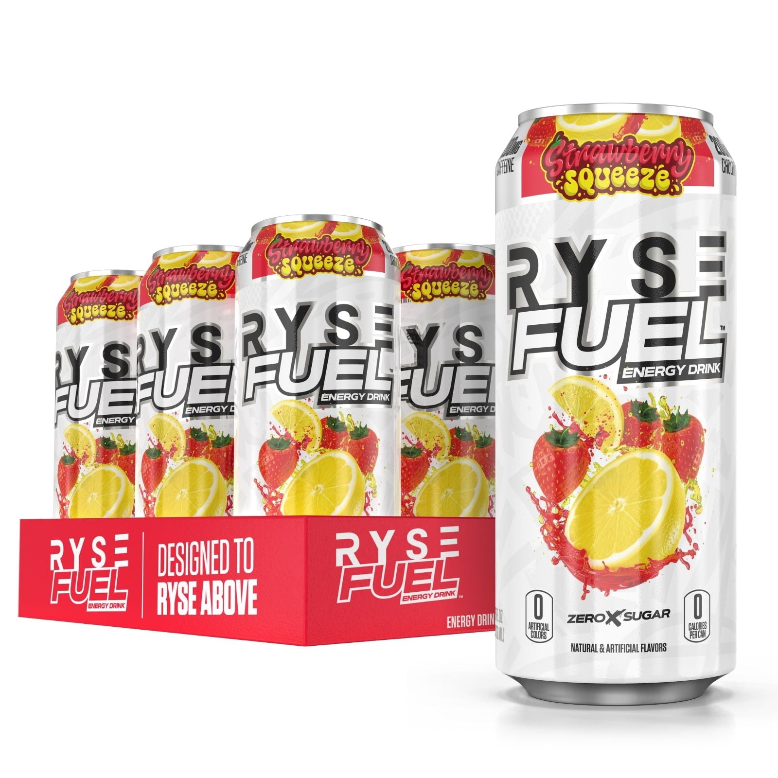 RYSE Fuel Energy Drink, Sugar Free, Vegan, Gluten Free, 0 Cal, 200mg ...