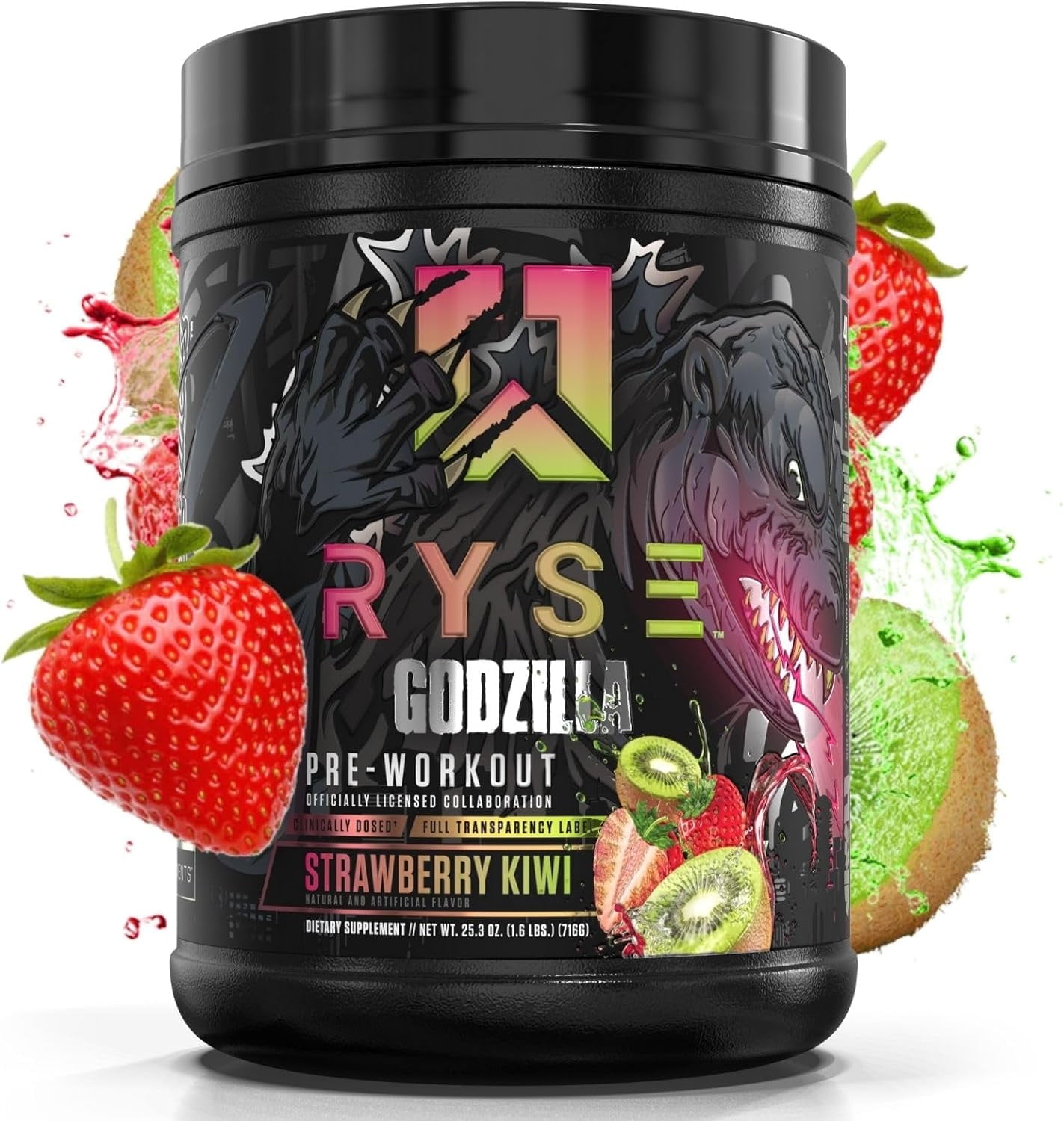 RYSE Noel Deyzel x Godzilla Pre Workout | Intense Pumps, Energy ...