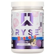 RYSE Loaded Pre Workout, Sour Punch Blue Raz, Pumps Energy Focus, Beta ...
