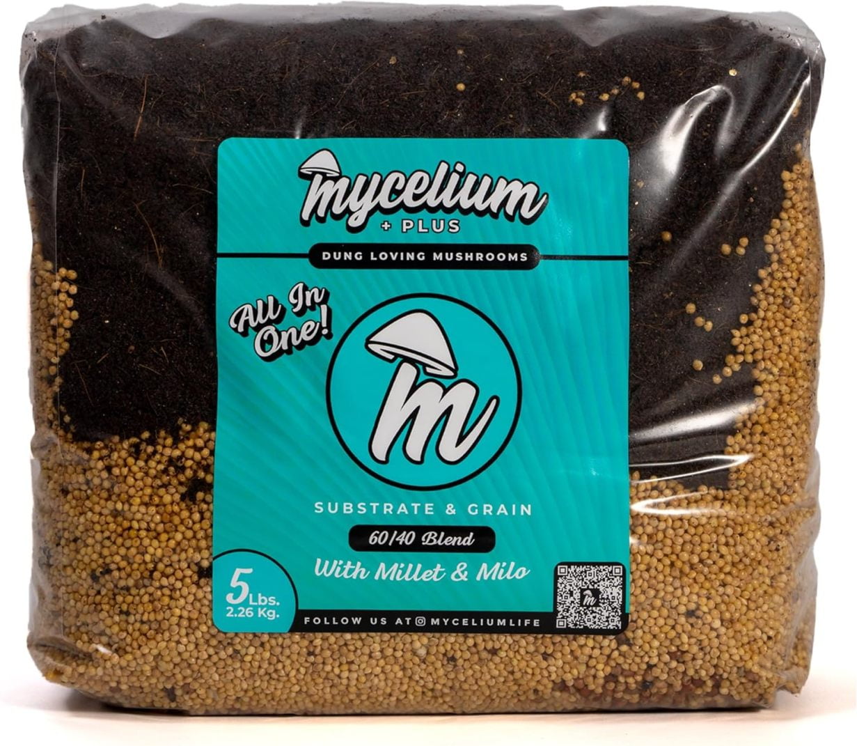 RYTZ Plus Mushroom Growing Kit I CVG Substrate (Coco Coir, Vermiculite ...