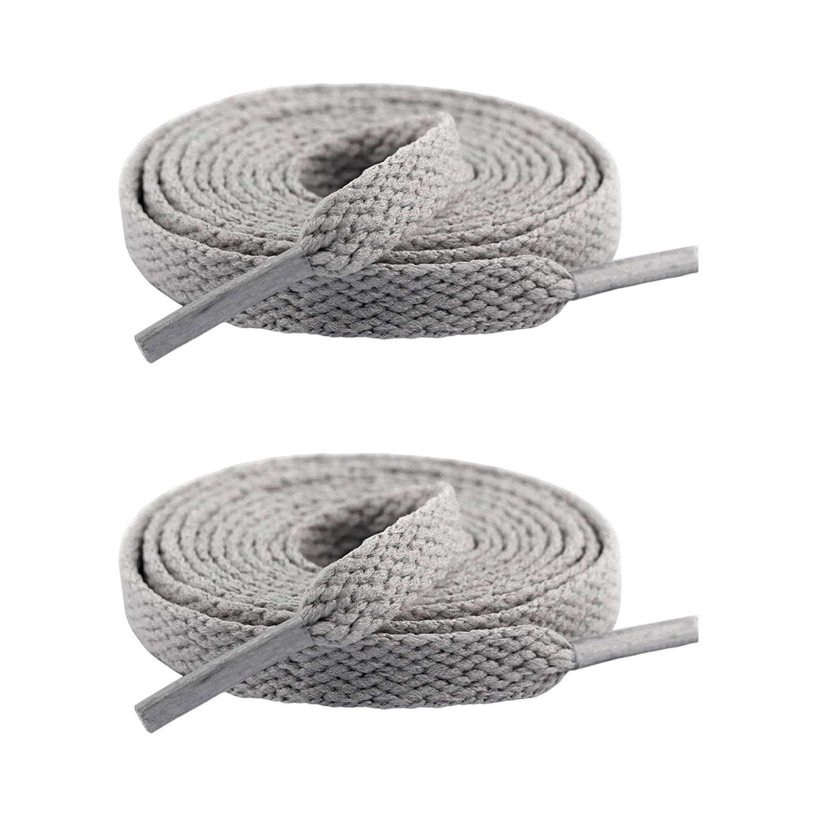 RYUJNDK 1 Pair Flat Sneaker Shoelaces 8mm Wide Universals Fit Colored ...