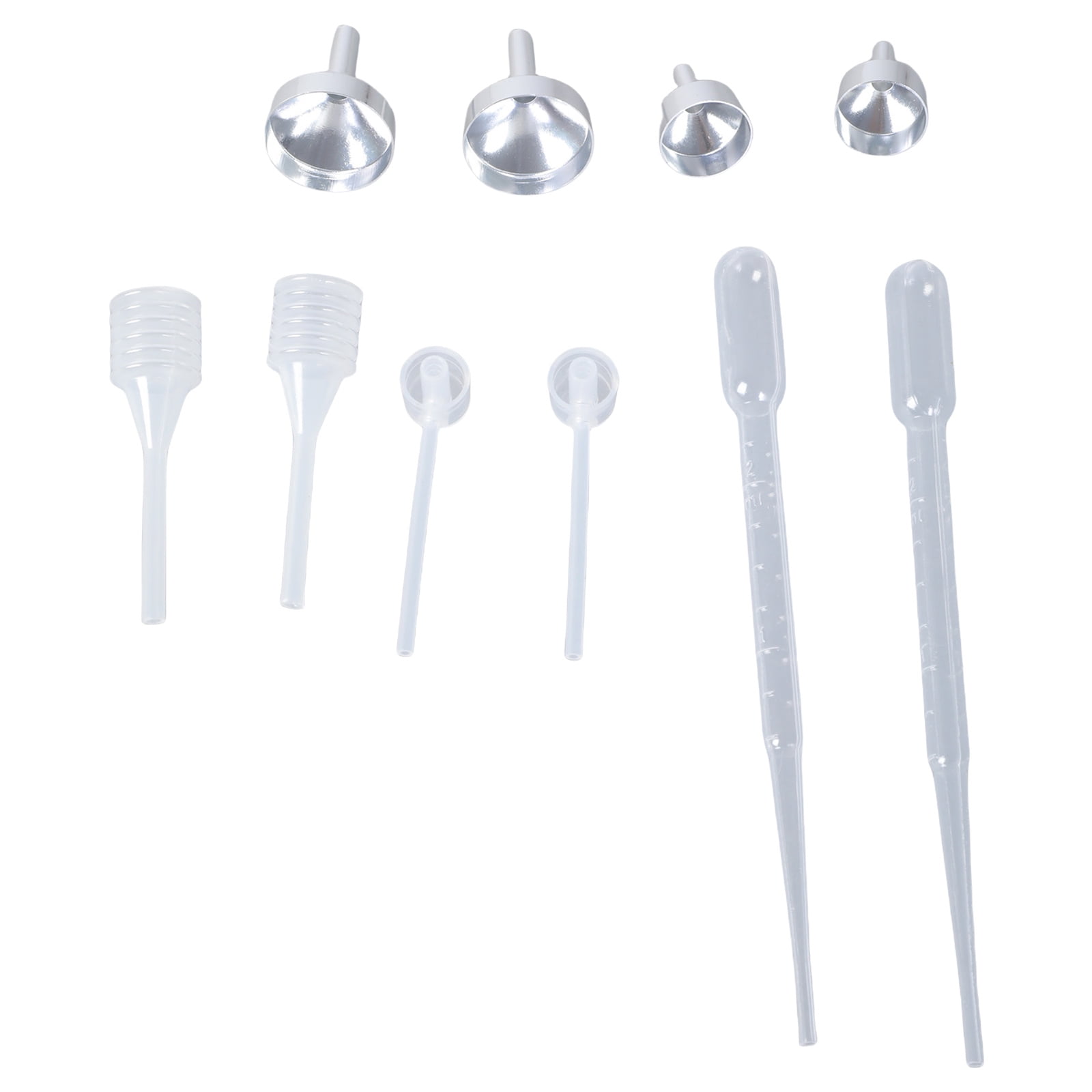 RYUJNDK 10pcs Metal Miniature Funnel With Droppers For Easy Transfer Of ...