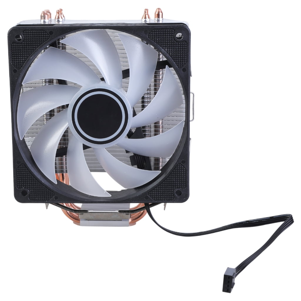 RYUJNDK 12CM Quiet RGB Fan CPU for LGA 1150,115,1155,1156,1200,17XX ...