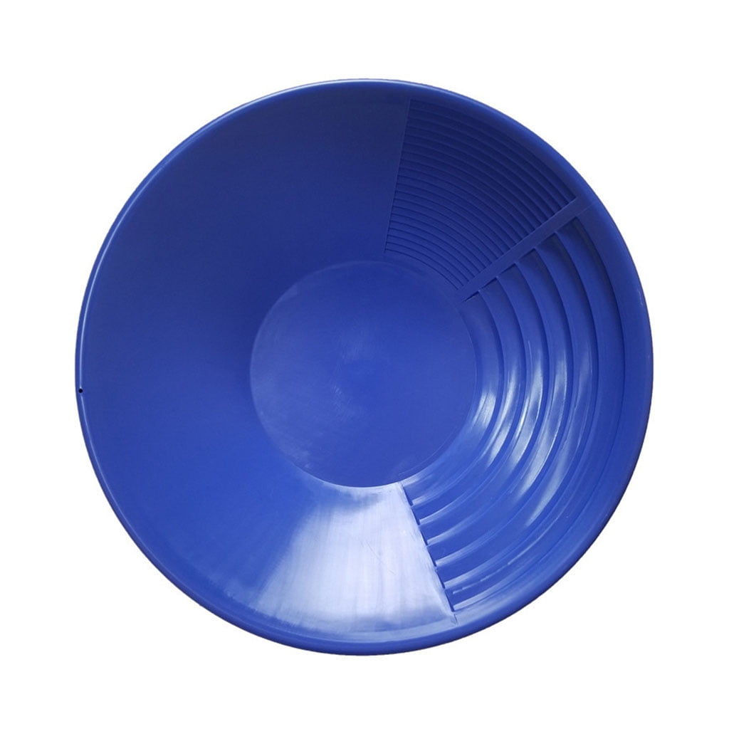 RYUJNDK 15-inch Gold Panning Basin Sluicing Pan for Riffles Prospecting ...