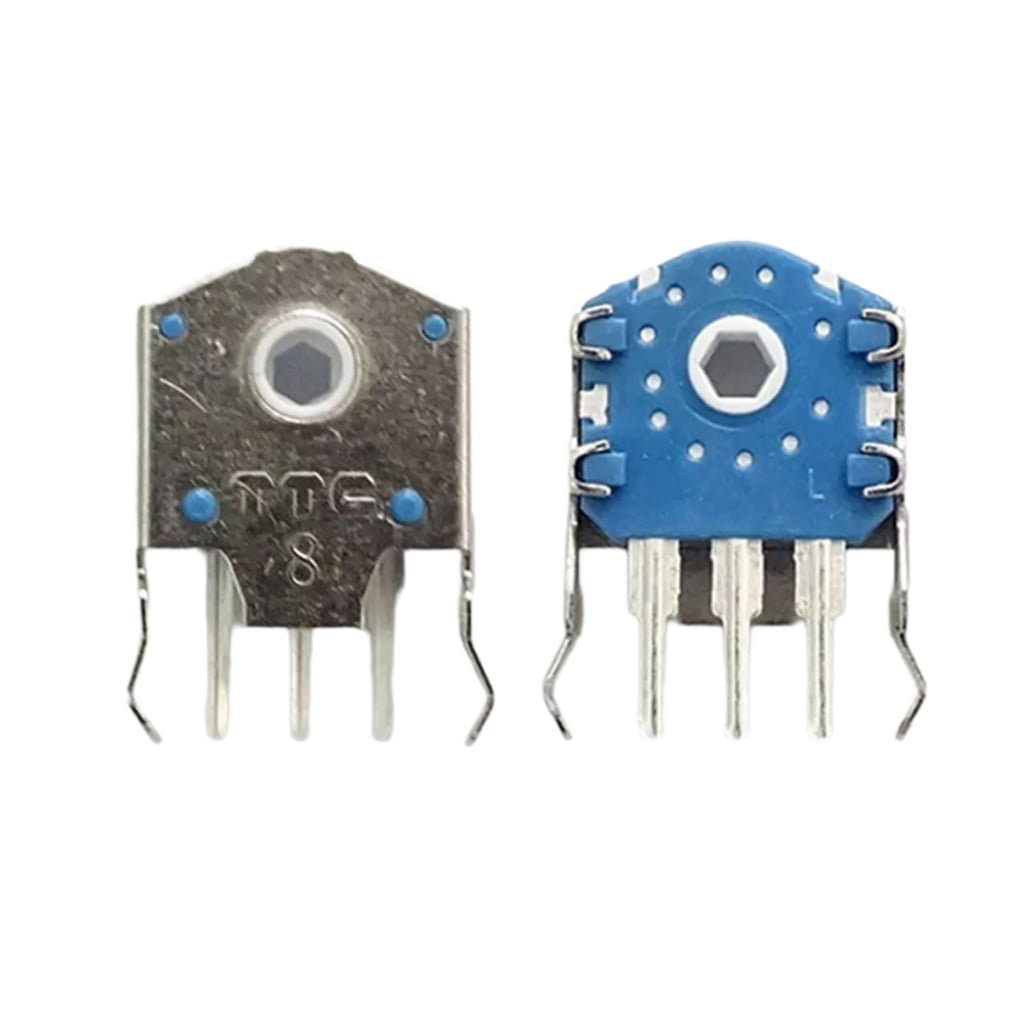 RYUJNDK 2PCs Silver Mouse Wheel Encoders 8mm 9mm 10mm 11mm for Smooth ...
