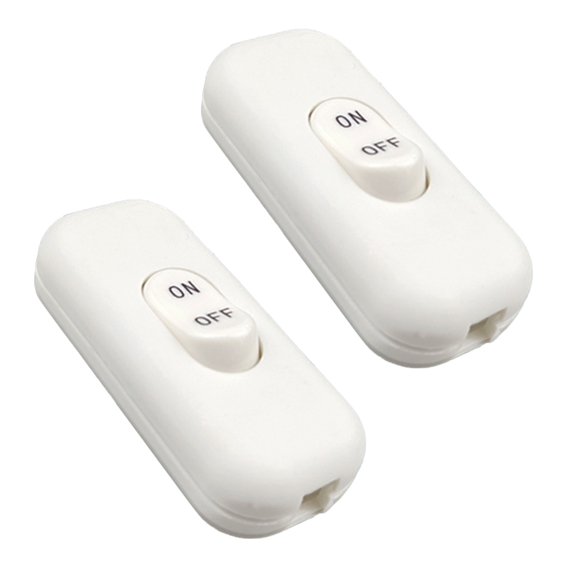 RYUJNDK 2Pieces Practical Sturdy Materials Cable Switches Set 250V for ...