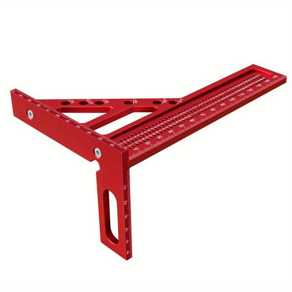 RYUJNDK 3D Woodworking Square Protractors Measuring Ruler with Dowel ...