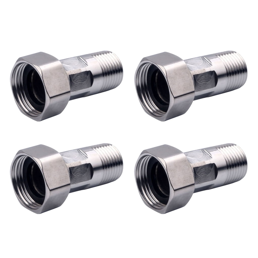 RYUJNDK 4Pcs Stainless Steel Water Pipe Reducing Union Quick Coupling ...