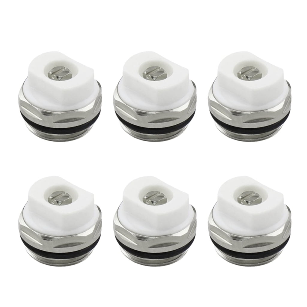 RYUJNDK 6Pcs 3/8inch Radiator Bleed Valves Sealing Radiator Bleed ...