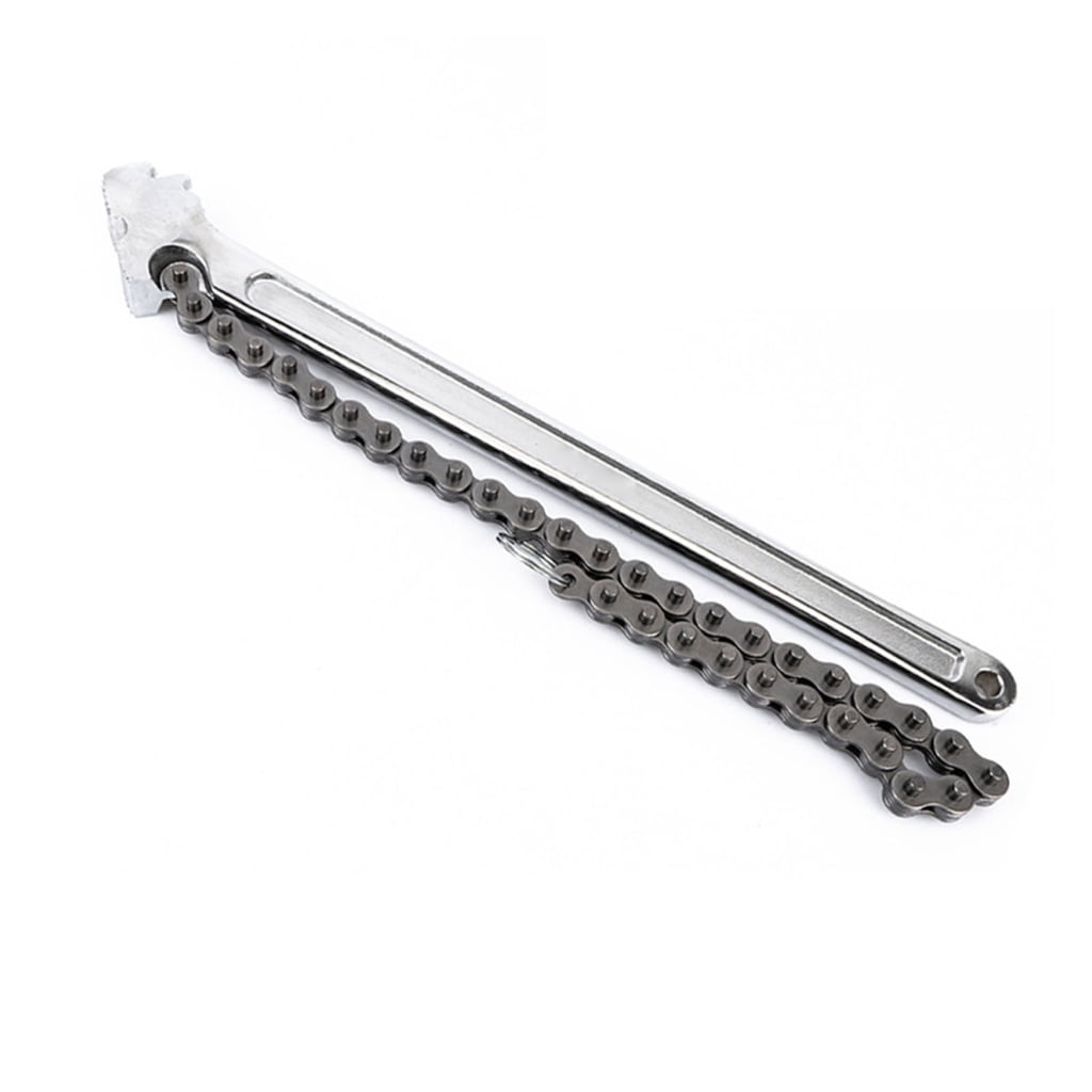 RYUJNDK Adjustable High Carbon Steel Ratcheting Reversible Chain Belt ...