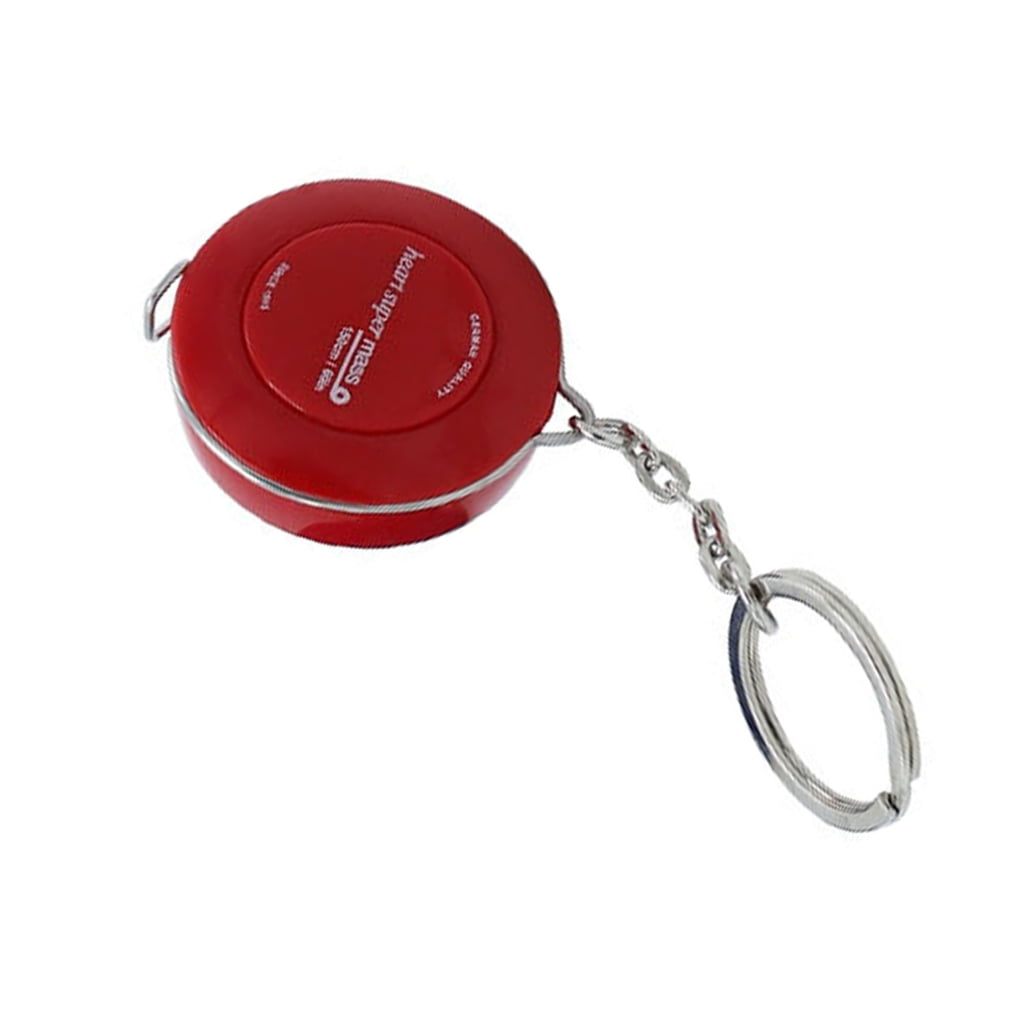 RYUJNDK Body Measure Tape 60in (150cm),Keychains and Push-Button ...