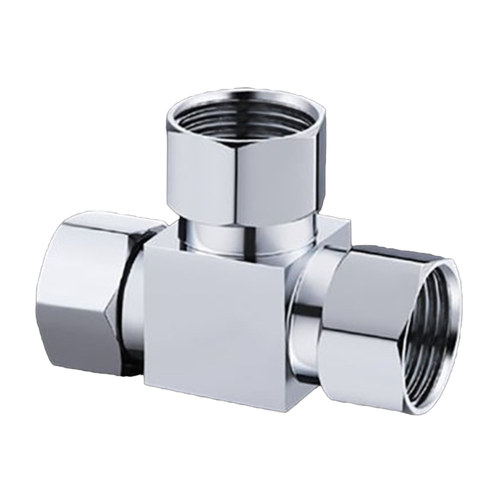 RYUJNDK Brass Pipe Fitting 0.5 Thread Plumbing Connector Heavy Duty ...