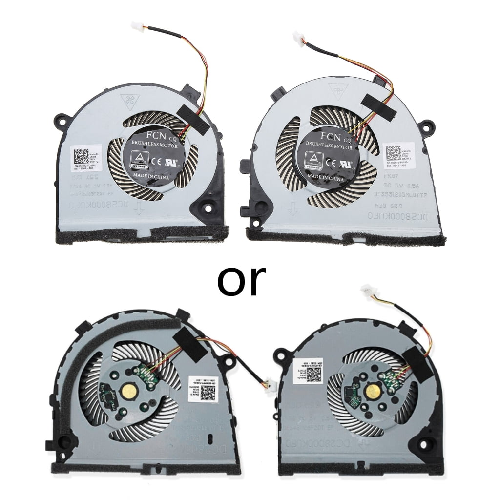 RYUJNDK CPU GPU Fan Laptop Cooling Fan DC5V 0.5A 4-pin 4-wire for Game ...