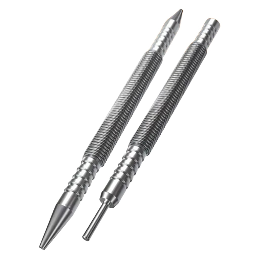 RYUJNDK Double Head Spring Nails Setter Tool Hammerless Nails Set ...