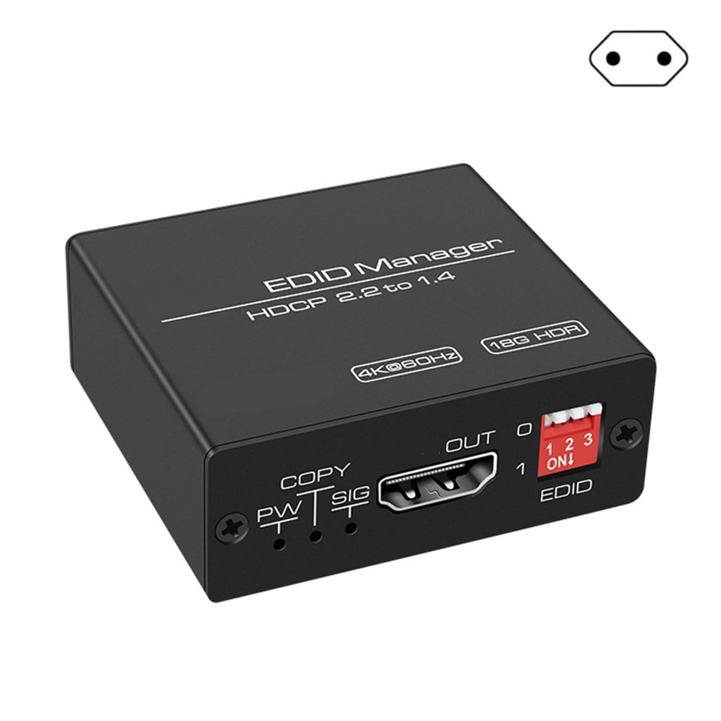 RYUJNDK HDTV-compatible 2.0 EDID Resolution Manager 4K 60Hz Emulator ...