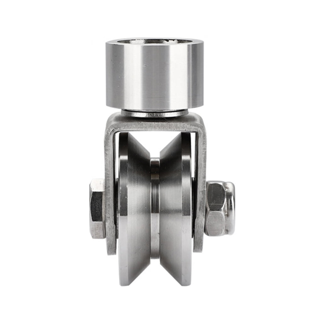 RYUJNDK Heavy Pulleys Tractions Wheel Smooth Roller Rusts-resistant ...