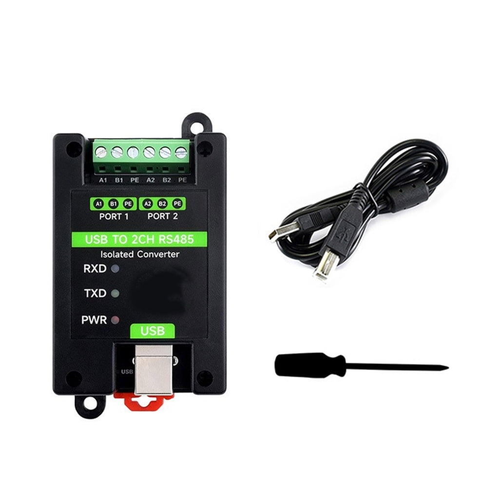 RYUJNDK Industrial USB To 2CH RS485 Adapter With Lightningproof And ...