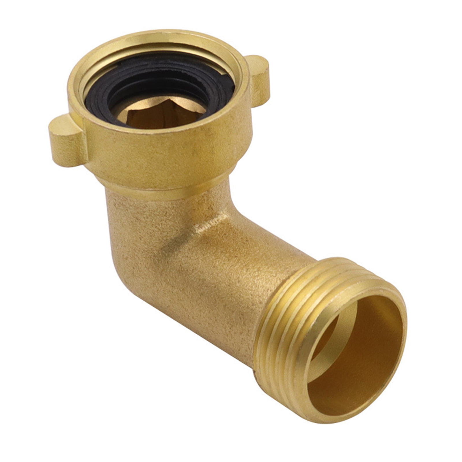 RYUJNDK Irrigation Hose Elbow 90 Degree Brass Hose Elbow Solid Brass ...