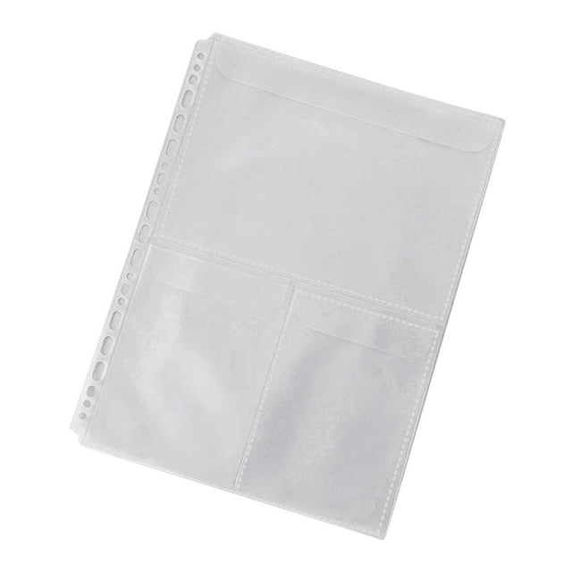 RYUJNDK Letter Size 4 Rings Binder Expandable Document Binder Folder ...