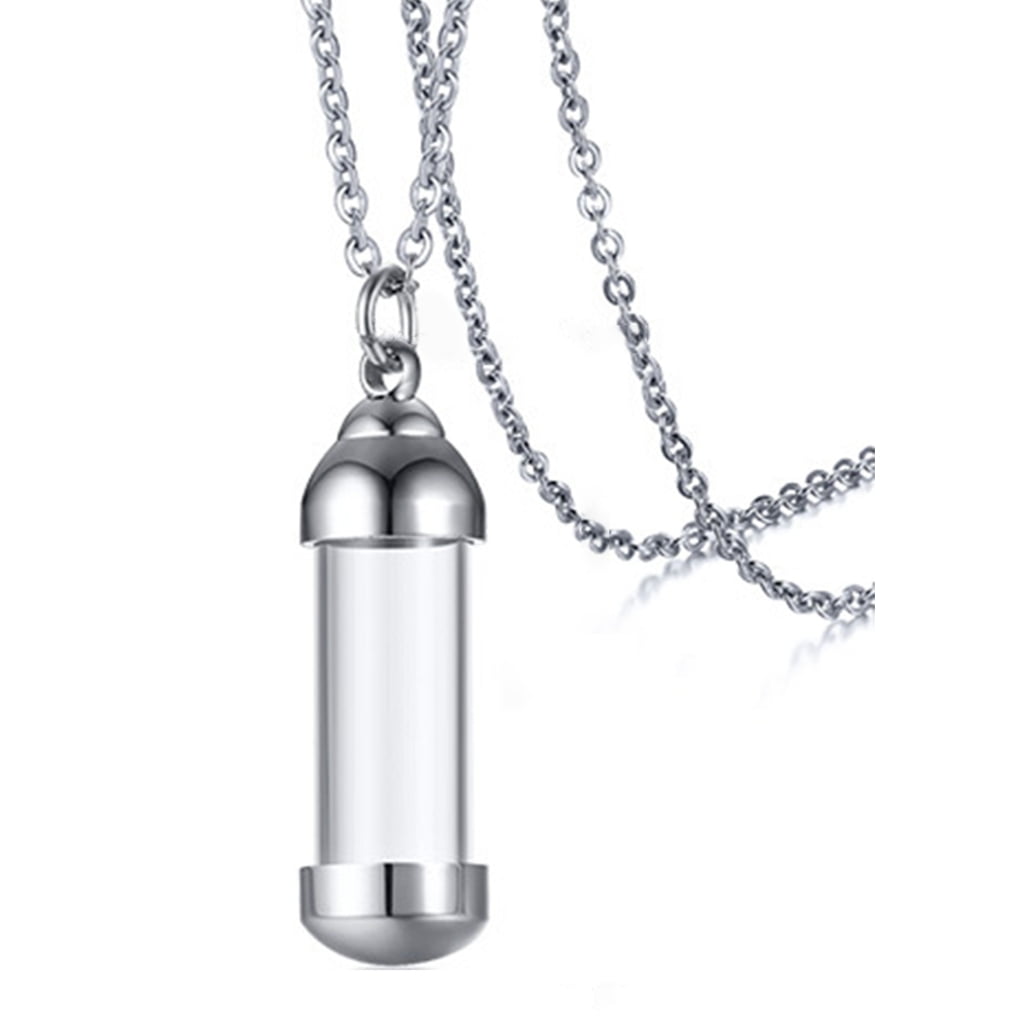 RYUJNDK Memorial Jewelry Necklace with High Polish Sturdy Stainless ...