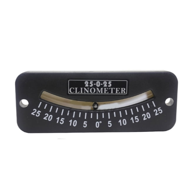 RYUJNDK Meter Protractor Tilt Meter Gauge 25-0-25 Clinometer 45-0-45 ...