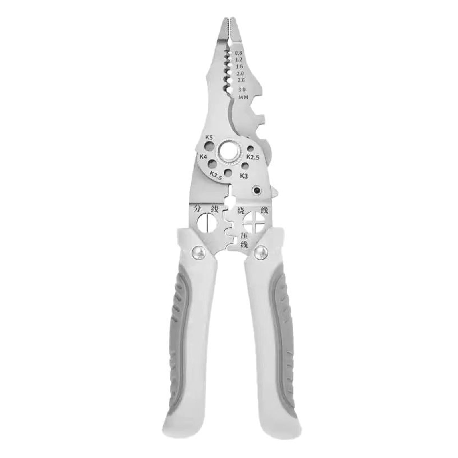 RYUJNDK Multifunctional Wire Strippers Decrustation Pliers Crimper ...