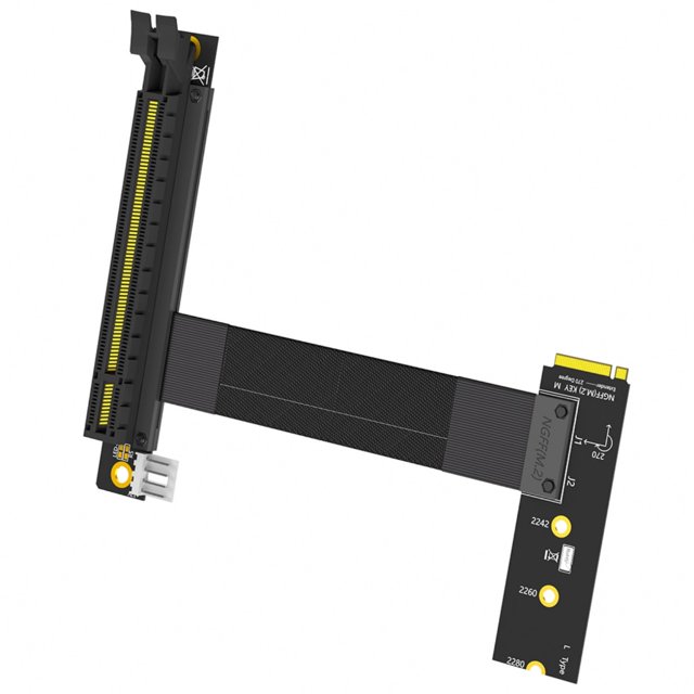 RYUJNDK NGFFs NVMe Key M to PCIE x16 Graphics Card Extension Cable NVMe ...