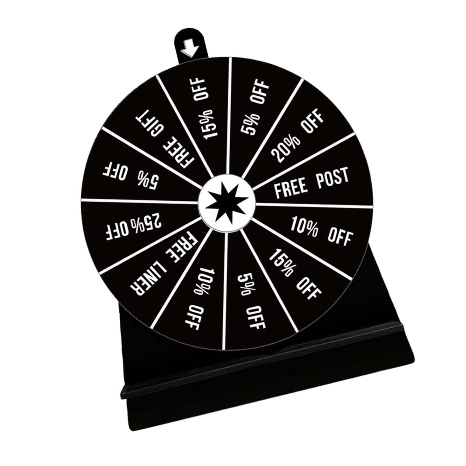 RYUJNDK Portable Acrylic Turntable Game Fun Drinking Wheel Rotating ...