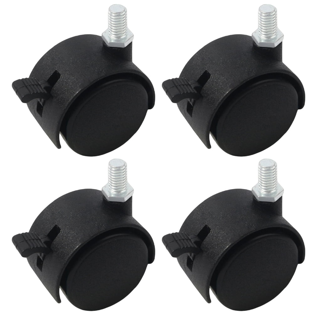 RYUJNDK Set Of 4 Furniture Casters with Smooth Rolling & Full Rotates ...