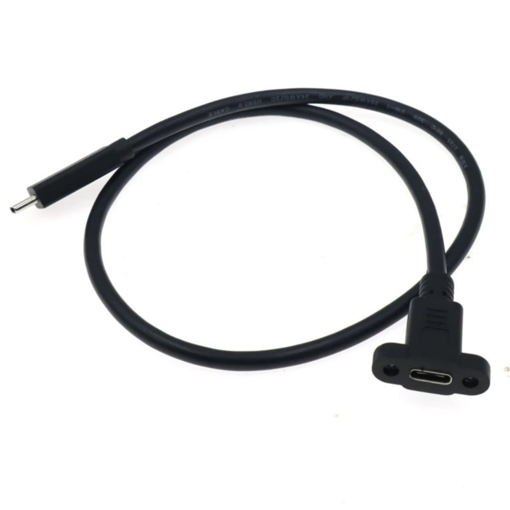 RYUJNDK Type C Male to Female Adapter Cable Converter Cord Quick ...