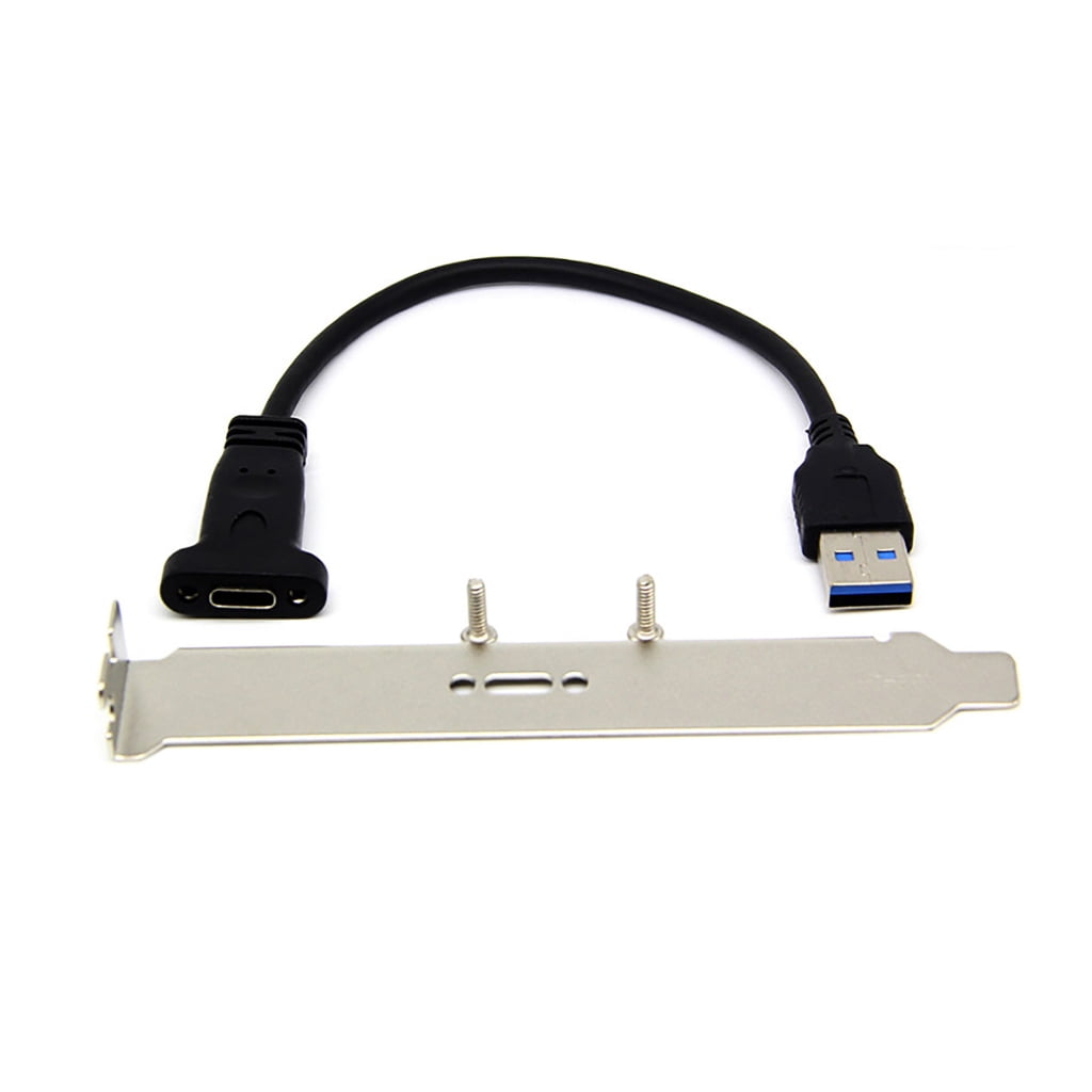 RYUJNDK USB3.0 A Male to USB C Female Adapter Motherboard Mounting ...