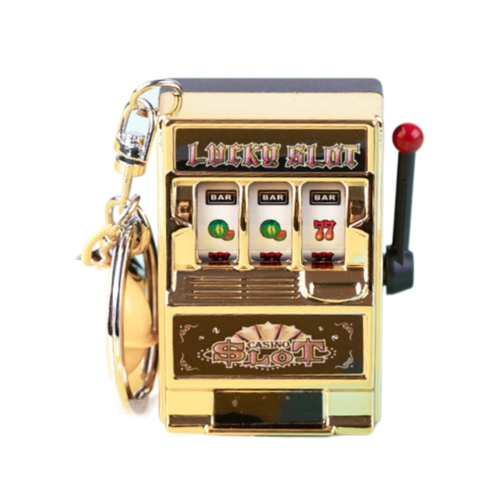 RYUJNDK Unique Key Rings with Fruit Machine Slot Designing, Game ...
