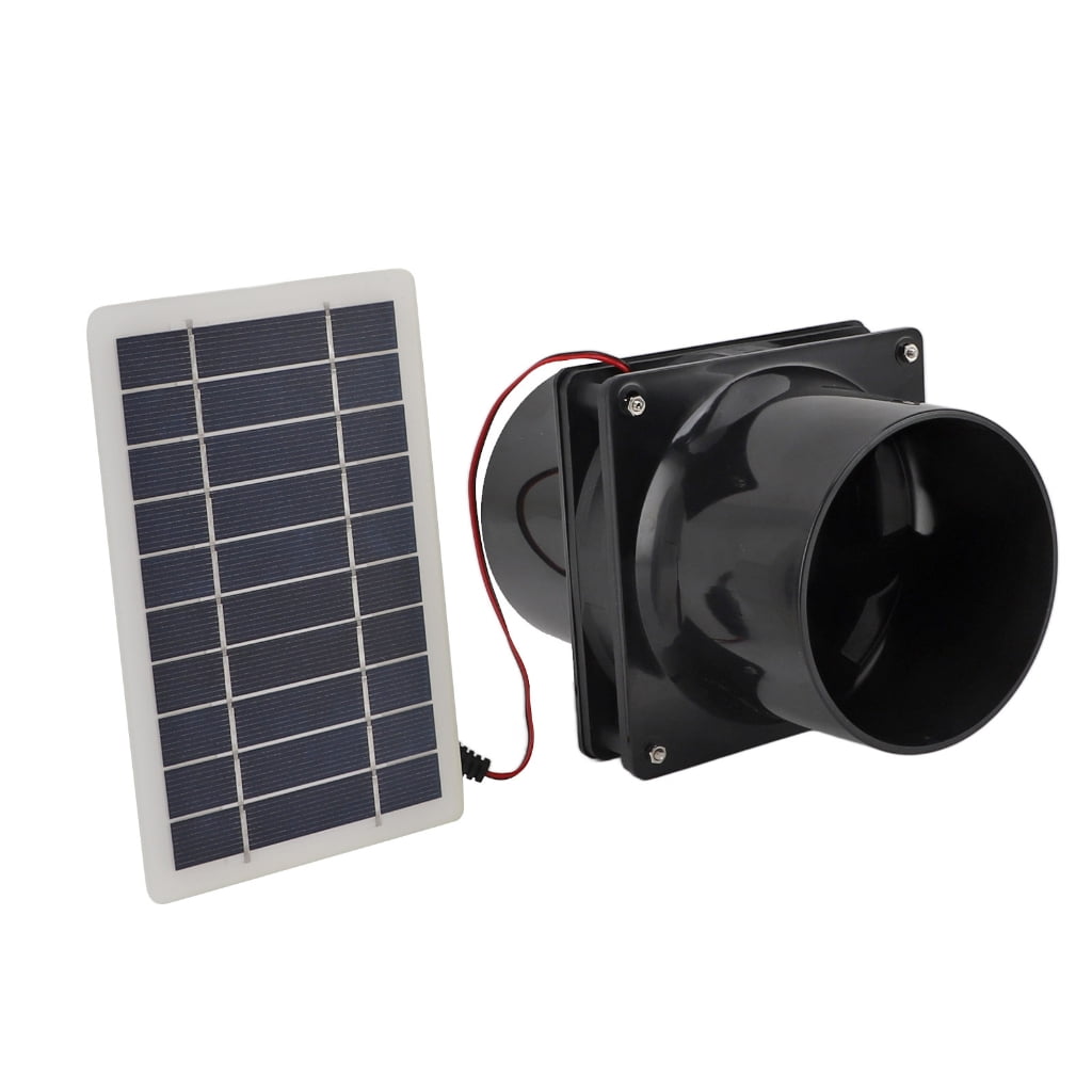 RYUJNDK Weatherproof Waterproof Solar Panel Vent Fan Monocrystalline ...