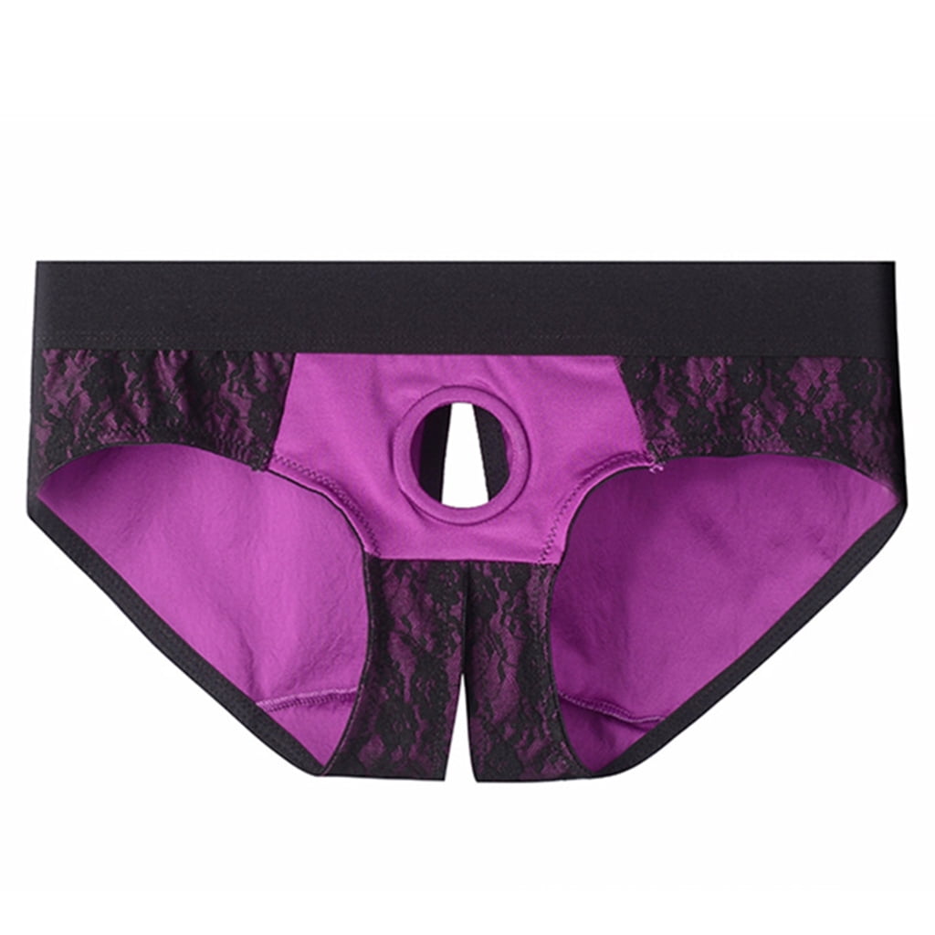 RYUJNDK Women Strap On Harness Pants Strapless Lingerie Bottoms Open ...