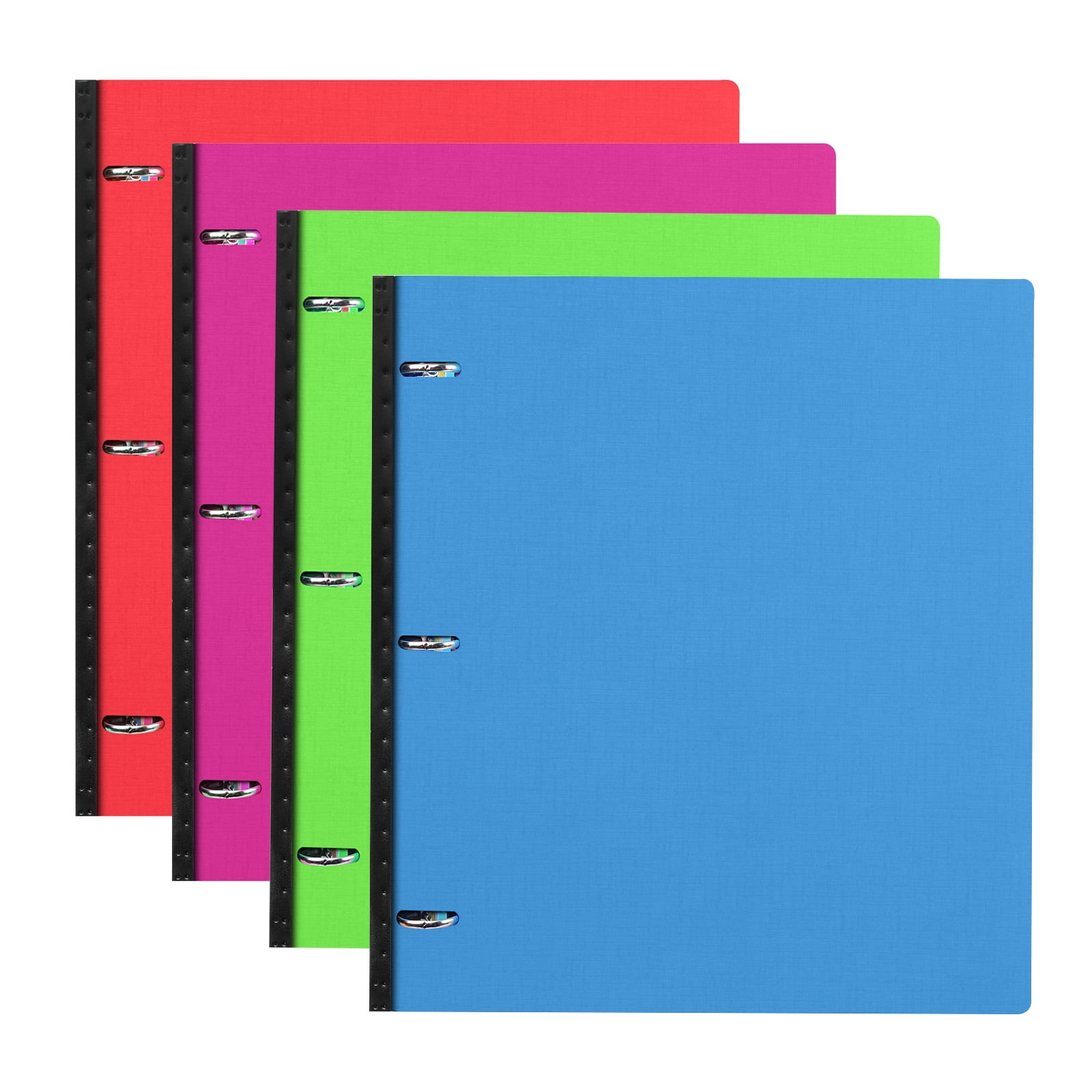 RYWESNIY Flexible Telescoping 3-Ring Binder for Paper Storage - 1 Inch ...