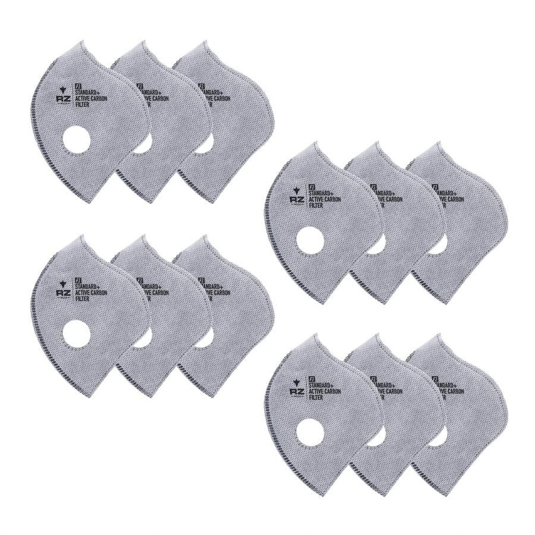 RZ Mask F1 Active Carbon Replacement Filters for Air Filtration Face ...