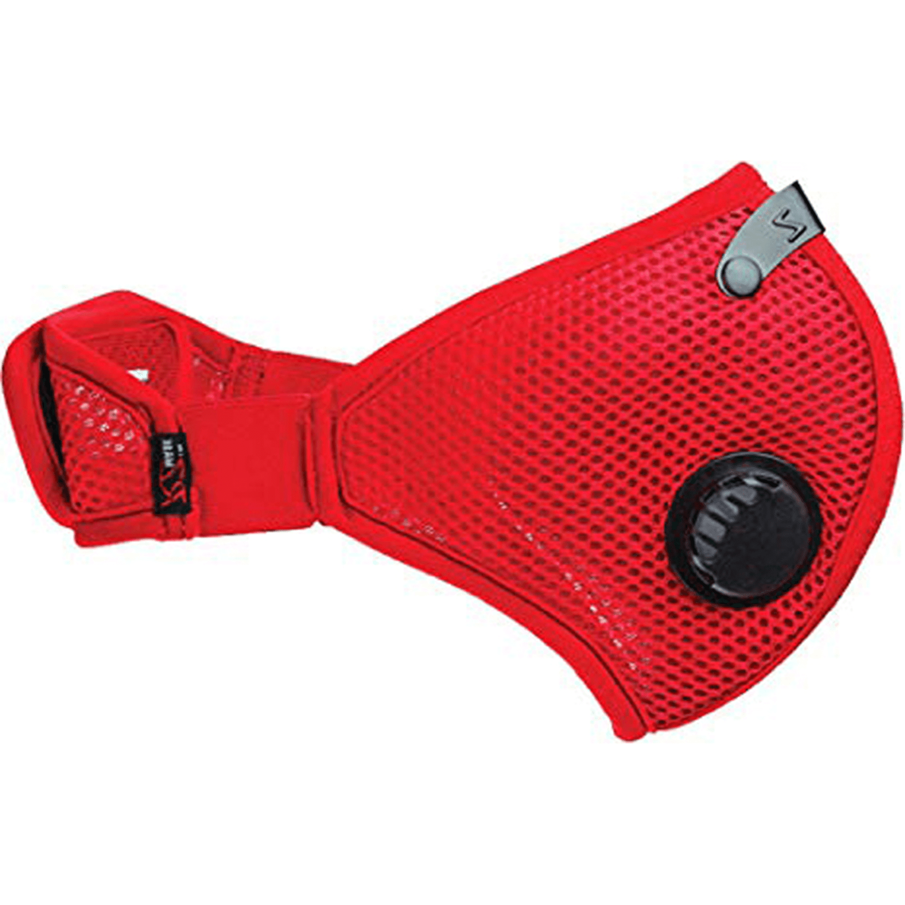 RZ Mask M2 Mesh Air Filtration Face Mask with Carbon Filters Large, Red ...