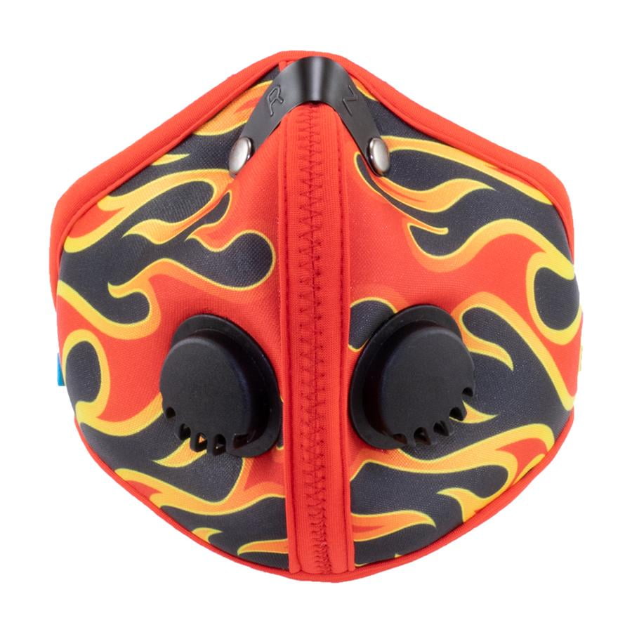 RZ Mask M2 Nylon Air Filtration Face Mask with Carbon Filters Extra ...