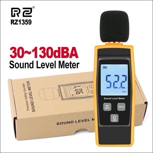 RZ Sound Level Meters Digital Sound Level Meter Sonometros Noise Audio ...
