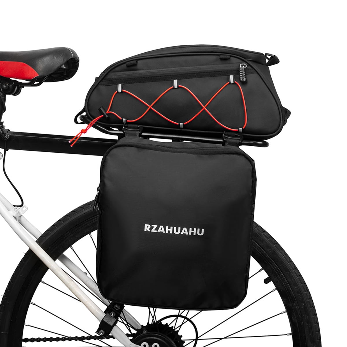 RZAHUAHU Bicycle bag,3-in-1 Bike Waterproof Cooler 2 Side Bike ...