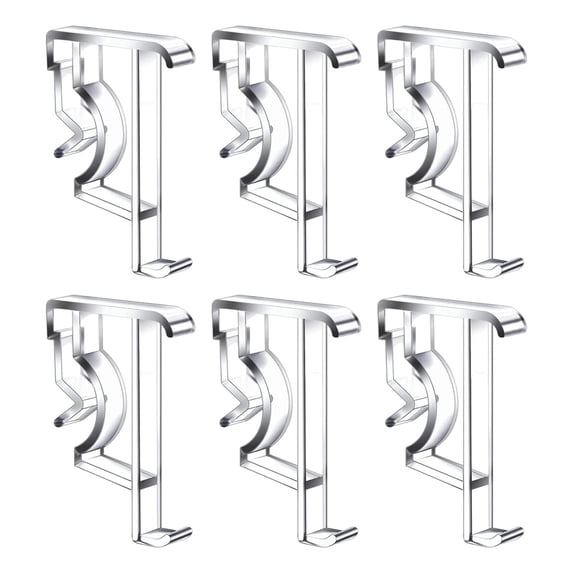 RZDLIZJ 6Pcs Hidden Valance Clips,Plastic Blind Slat Hanger Clips ...