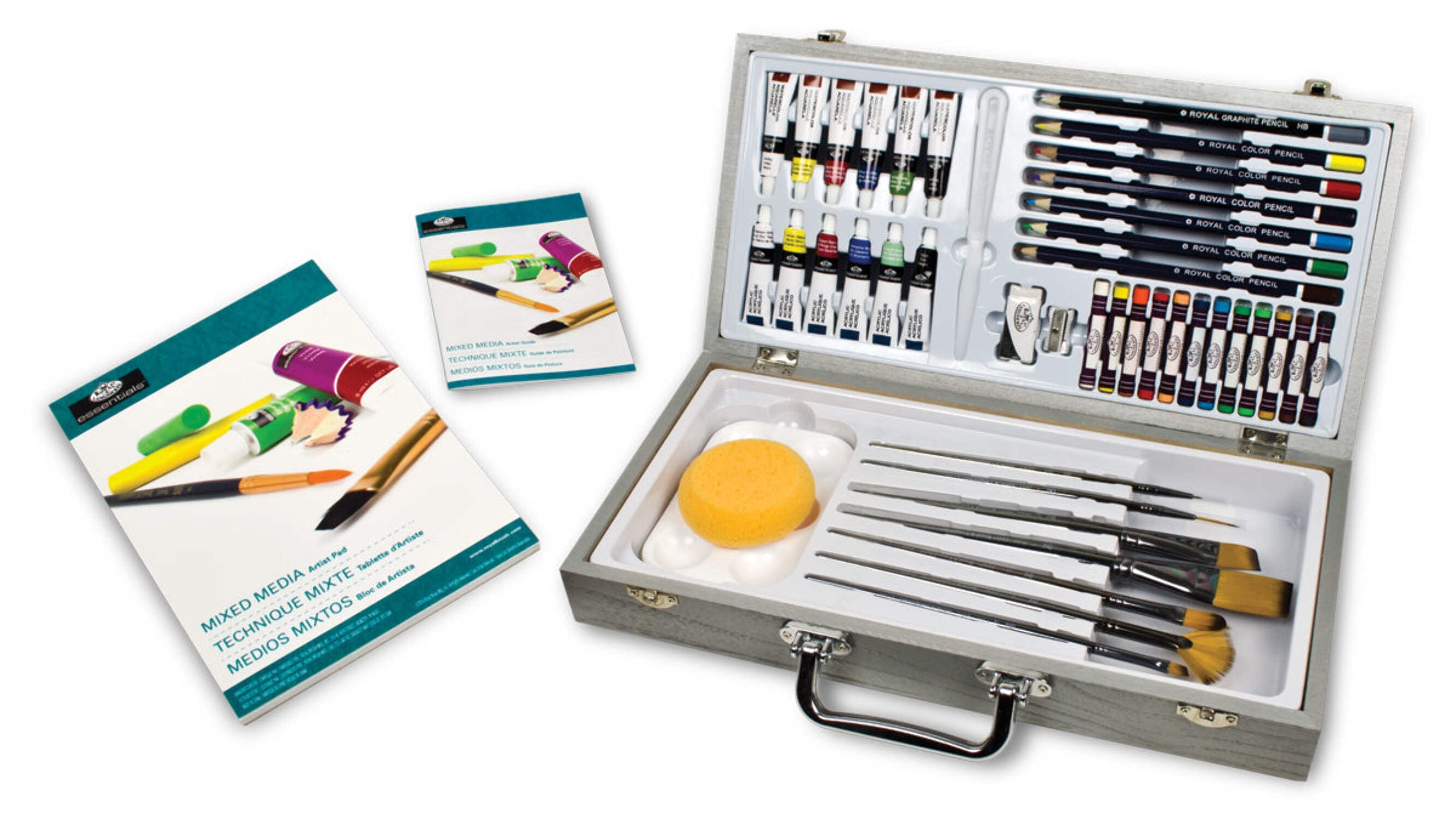 Royal & Langnickel Essentials™ 53pc Mixed Media Standard Handle Zen ...